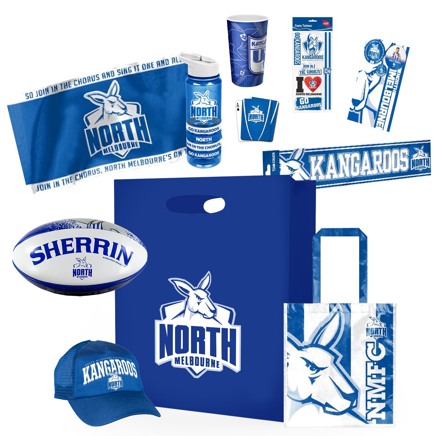 AFL North Melbourne Kangaroos 2025 Showbag | Showbag City