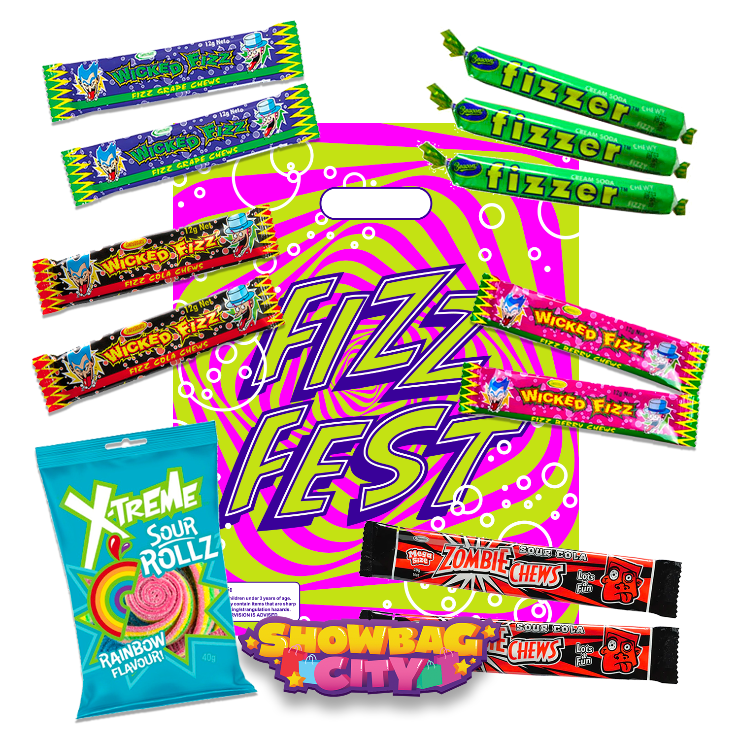 Fizz Fest Showbag | Kids Luna Park at Perth Royal Show
